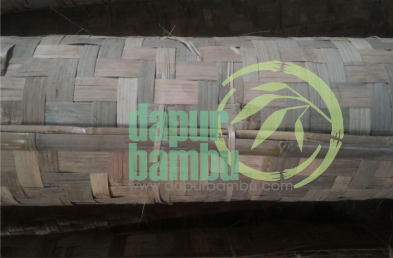 Jual gedek bambu di Bekasi | dapurbambu Sukabumi